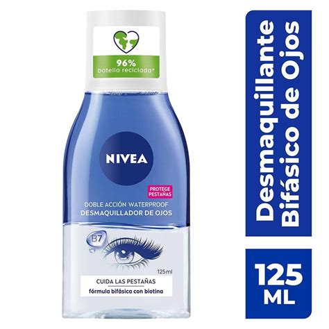 Desmaquillante Nivea Bif Sico De Ojos Con Flor De Aciano Ml Walmart