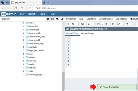 postgresql truncate table command postgresql tutorials hot sex picture