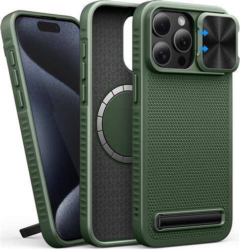 PureGear DualTek KIK Funda magnética para iPhone 15 Pro Max 2023