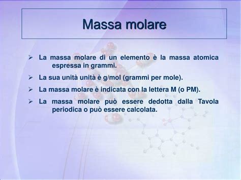 PPT La Mole Principi Di Stechiometria PowerPoint Presentation Free