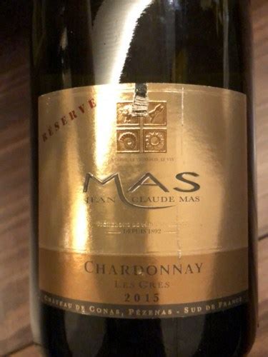 Jean Claude Mas Les Gres Chardonnay Réserve Vivino France