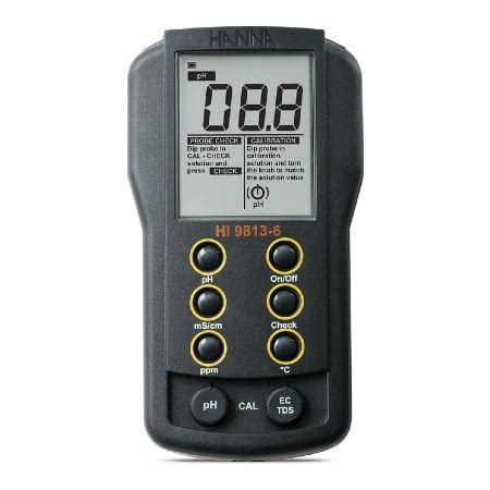 Hanna Hi Portable Ph Ec Tds Temperature Meter
