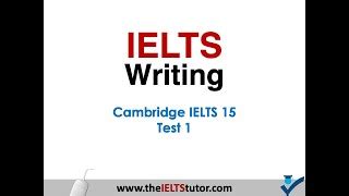 IELTS Writing Task 2 Cambridge IELTS 15 Test 1 Doovi