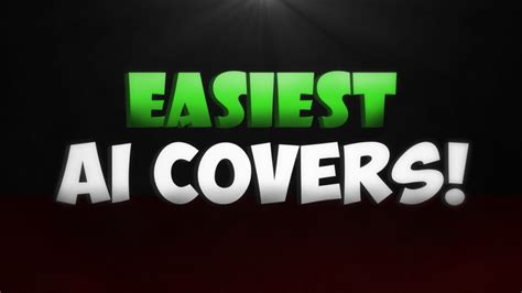 New EASIEST Way To Make AI Song Covers YouTube