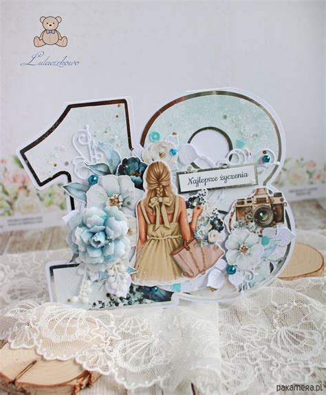 Kobieca Kartka Na 18 Urodziny ForeverBlue GOTOWA Pakamera Pl