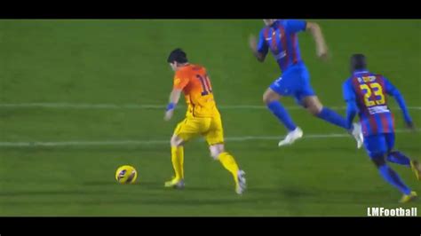 Lionel Messi Crazy Rare Dribbling Skills Show YouTube