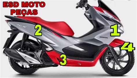 Carenagem Dianteira Direita Pcx Sport Novo Original Mercadolivre