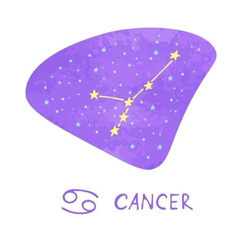Premium Vector Hand Drawn Cancer Zodiac Sign Esoteric Symbol Doodle