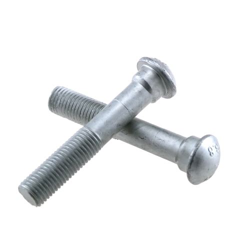 High Strength M4 M64 Carbon Steel Dacromet Coating Cup Oval Neck Bolt