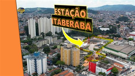 OBRAS ESTAÇÃO ITABERABA LINHA 6 LARANJA DO METRÔ JÁ ULTRAPASSA 20m DE