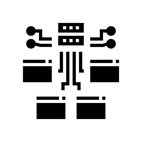 Ad Network Glyph Icon Vector Illustration 18780719 Vector Art At Vecteezy