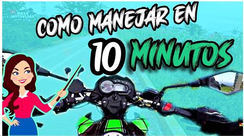 Como Manejar Una Moto Estandar Aprender A Manejar Motocicleta Youtube