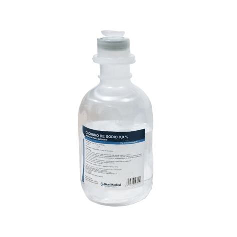 Solucion Cloruro De Sodio Al 0 9 100Ml Blue Medical Farmadon La