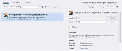 create a blazor reporting javascript based application reporting tools devexpress