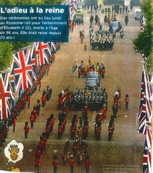 Voici un article d Antoine sur le décès de la Reine d Angleterre