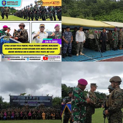 KASATPOL PP PROVINSI LAMPUNG MENGHADIRI KEGIATAN PENUTUPAN PELATIHAN