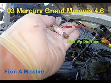 Mercury Grand Marquis L Spark Plug Replacement Youtube