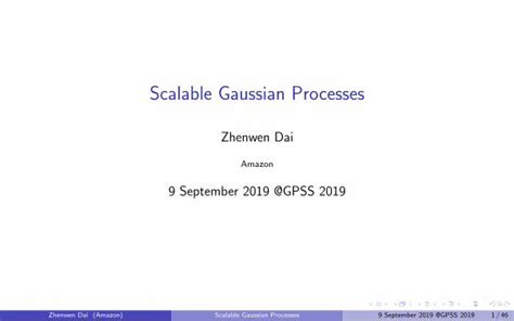pdf scalable gaussian processes dokumen tips