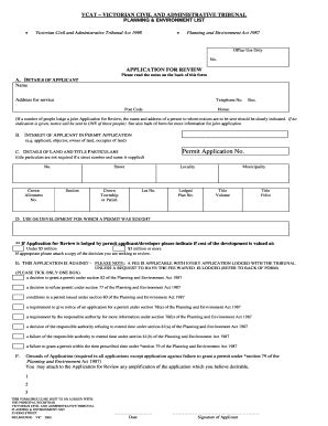 Fillable Online VCAT VICTORIAN CIVIL AND ADMINISTRATIVE TRIBUNAL Fax