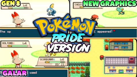 New Pokemon GBA ROM HACK With Galar Starters New Region New