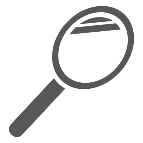 Lupe Flaches Symbol Transparenter PNG Und SVG Vektor
