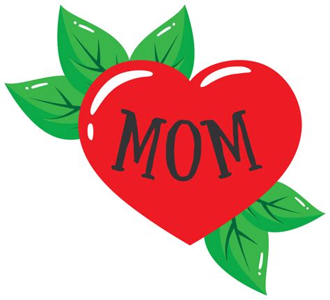 Heart Mom Tattoo Leaf 1187846 Png