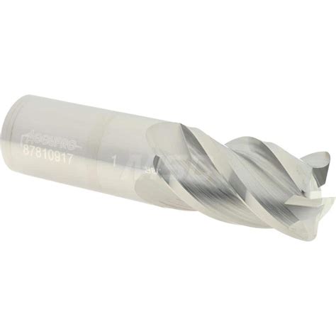 Accupro Corner Radius End Mill 1 Dia 1 3 4 LOC 0 0900 Radius 4