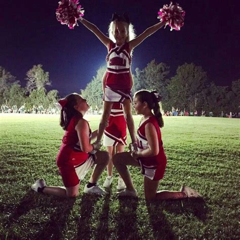 Peewee Cheer Cuteness More Easy Cheer Stunts Cheerleading Tryouts