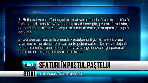 SFATURI IN POSTUL PASTELUI YouTube