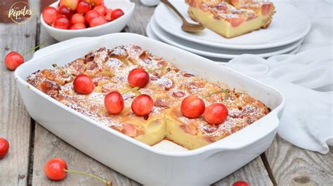 Recette Du Clafoutis Aux Cerises Youtube