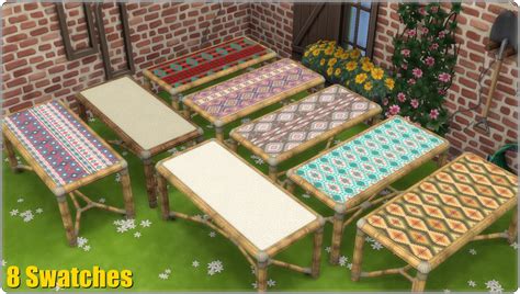 Annett S Sims 4 Welt Dining Set Tiki TS3 To TS4 Conversion