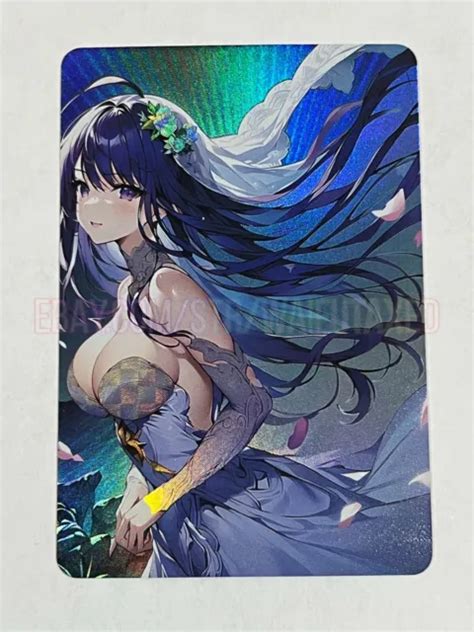 RAIDEN SHOGUN GENSHIN Impact Goddess Story Anime ACG Sexy Waifu Card
