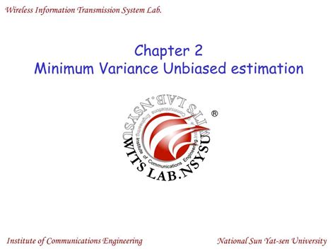 ppt chapter 2 minimum variance unbiased estimation powerpoint presentation id 6625734