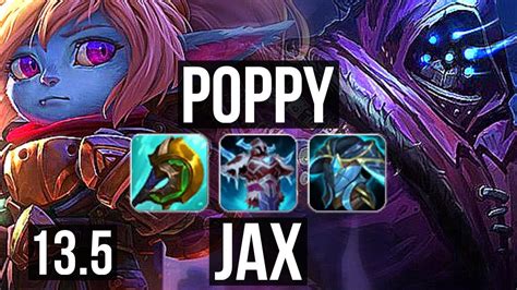 POPPY Vs JAX TOP 2 7M Mastery 7 Solo Kills 1100 Games