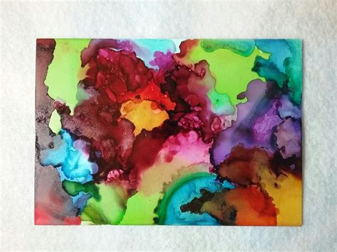 Alcohol Ink On Yupo Paper Alcohol Ink Yupo Paper Ink