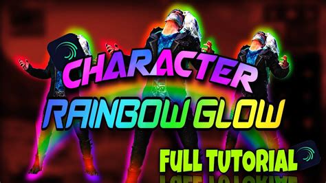 How To Make Character Rainbow Glow Effect In Alight Motion Full
