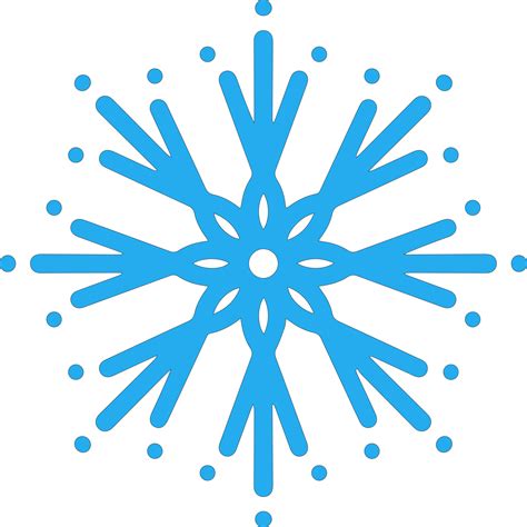 Icon Snowflake Illustration 11191792 PNG