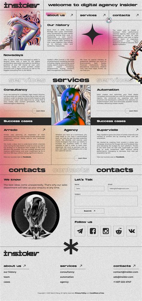 Website Concept UX UI Design Figma Behance Style Styleguide Typography