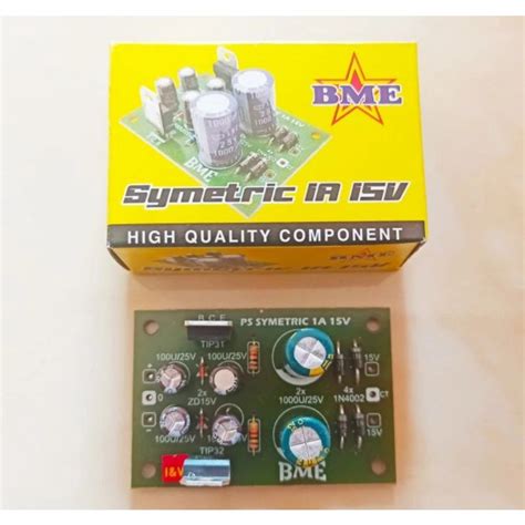Jual Kit Power Supply Simetris 15 Volt CT 1A BME Shopee Indonesia