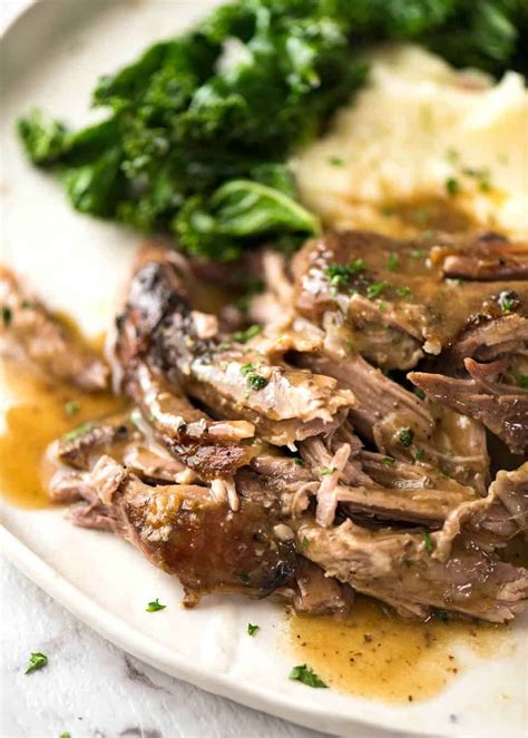 Slow Roast Leg Of Lamb Recipetin Eats