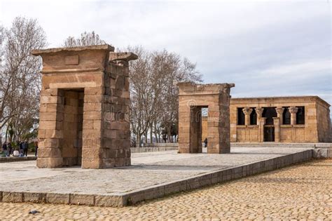 The Temple Of Debod Is An Ancient Egyptian Temple That Was Dismantled
