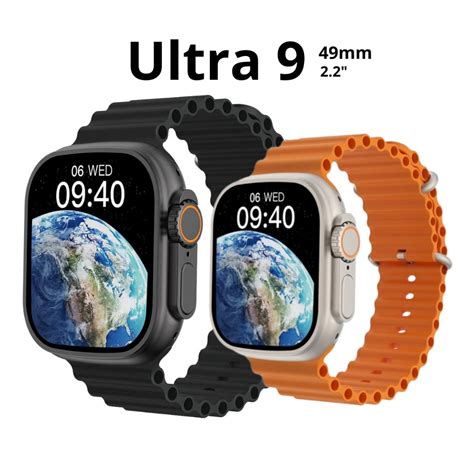 Smartwatch Ultra 9 49mm Tela Infinita 2 2 Monitoramento Da Frequência