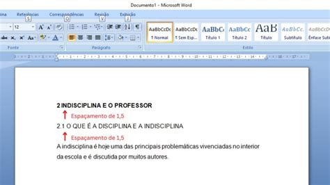 Título e subtítulo ABNT regras para tamanho espaçamento e exemplos