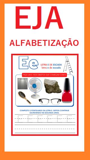 KIT ALFABETIZAÇÃO EJA Atividades Dicas e Práticas