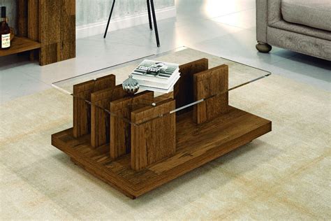 Mesa De Centro Vidro Para Sala Estar E Recepção Dj Móveis
