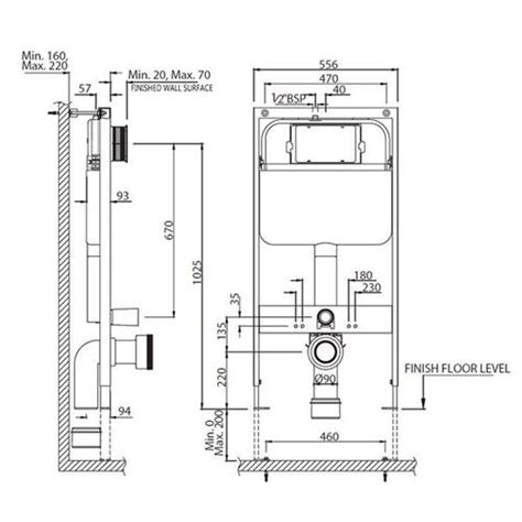 Jaquar Single Piece Slim Concealed Toilet Cistern For Used For Wall