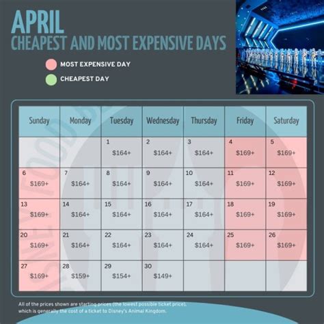 Disney Ticket Price Calendar 2025 Dulcie Sheelagh