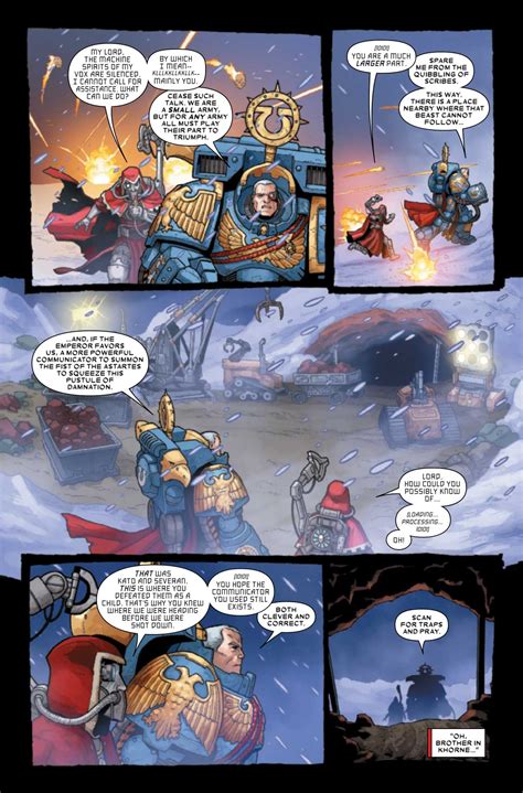 PREVIEW Warhammer 40000 Marneus Calgar 5 Major Spoilers Comic