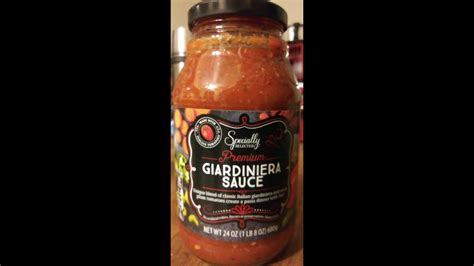 Aldi Specially Selected Premium Giardiniera Sauce Review YouTube