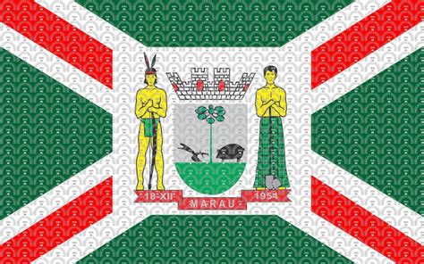 Bras O E Bandeira Da Cidade De Marau Rs Mbi Br